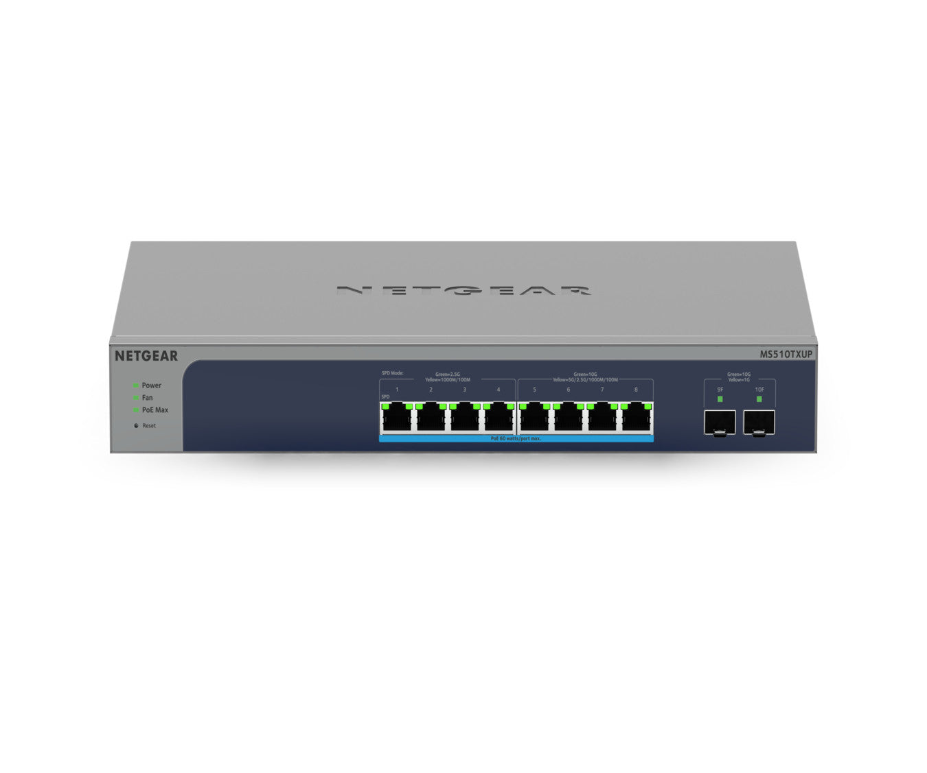 Netgear MS510TXUP: Switch 10G PoE per PMI – BestDigit